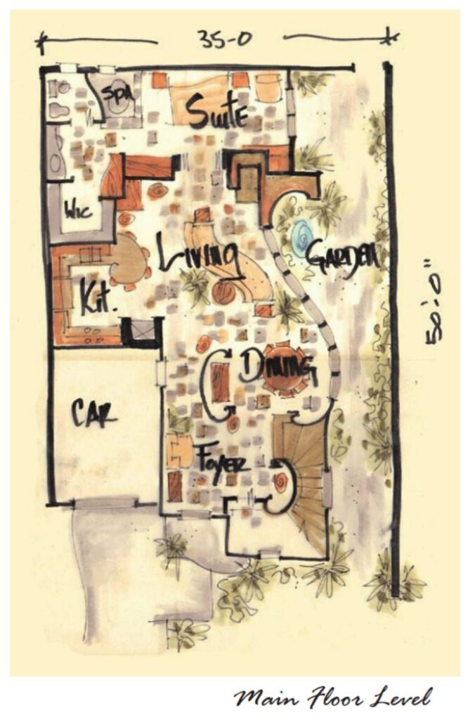 Middle eastern house plan, Unique house plans exclusive collection