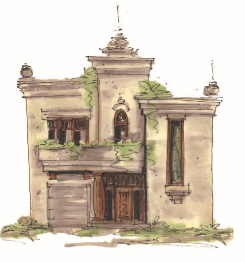 Middle eastern house plan, Unique house plans exclusive collection