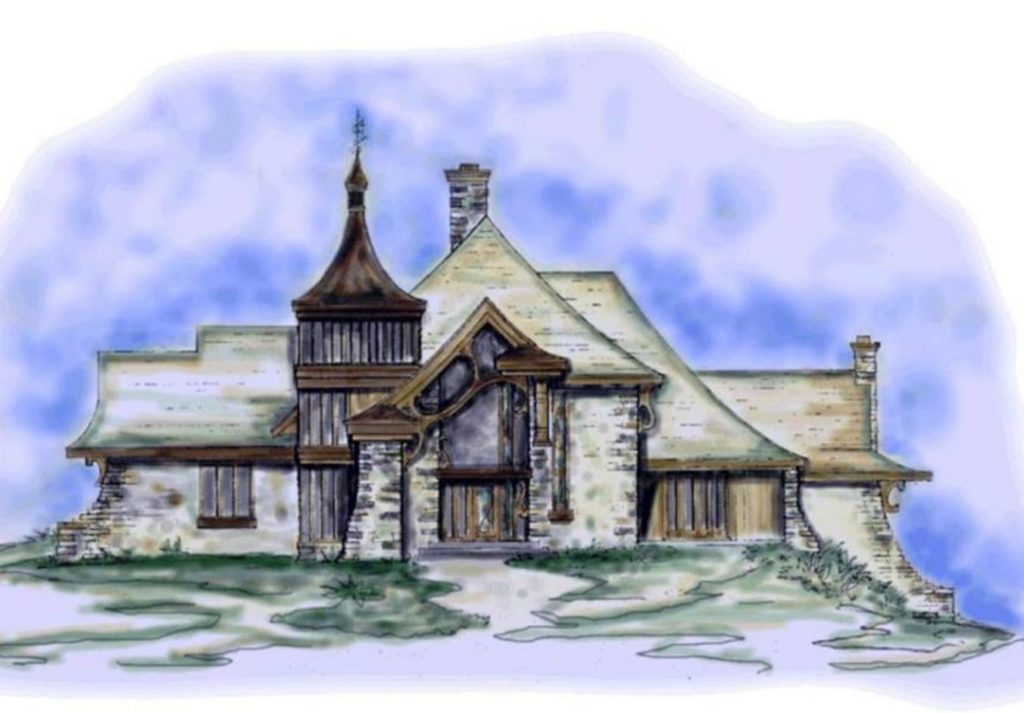 Castle house plan, Unique house plans exclusive collection