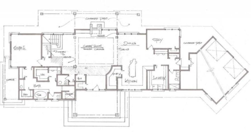 Ranch style house plan, Unique house plans exclusive collection