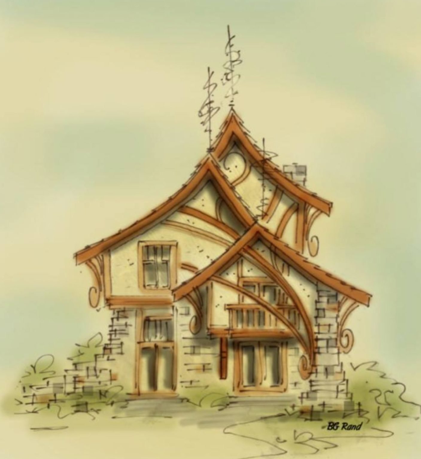 Charming house plan, Unique house plans exclusive collection