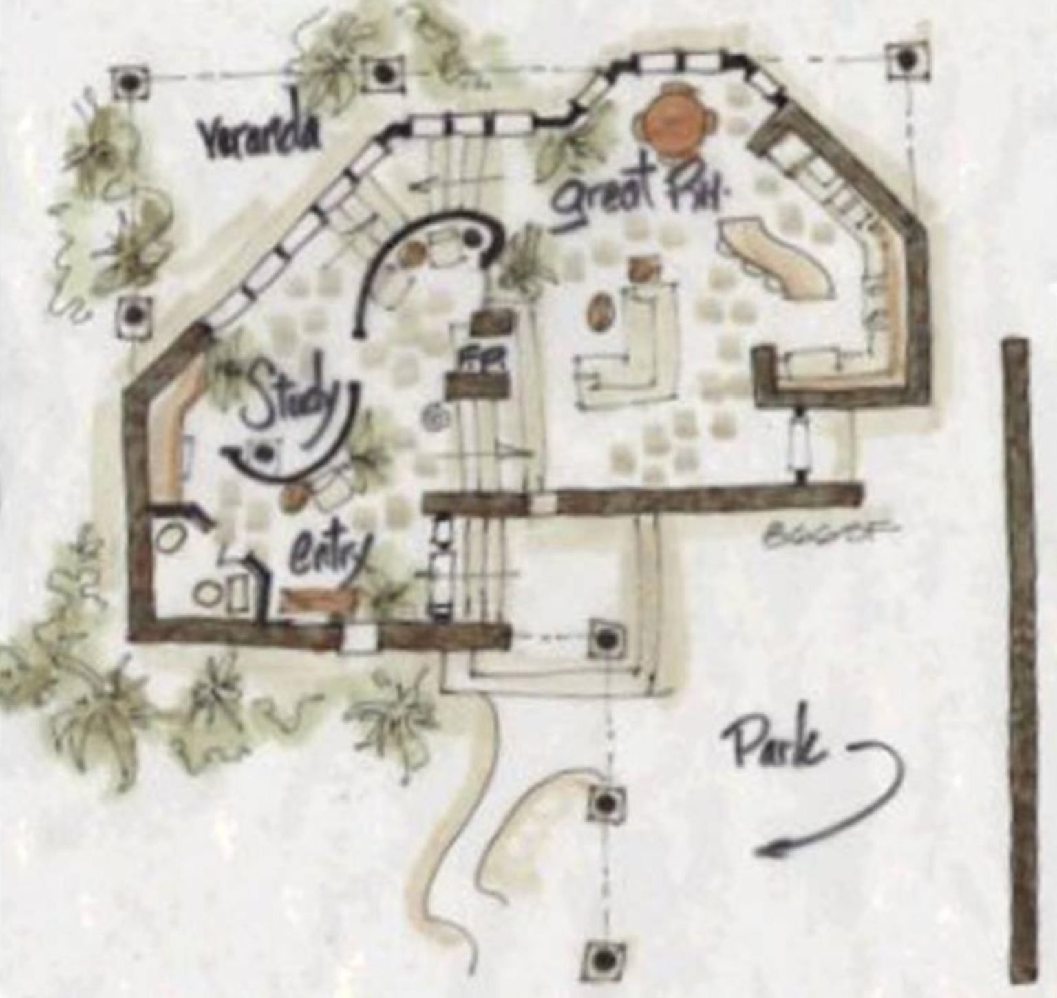 Split level house plan, Unique house plans exclusive collection
