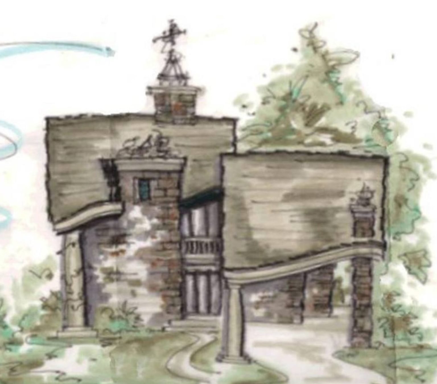 Split level house plan, Unique house plans exclusive collection