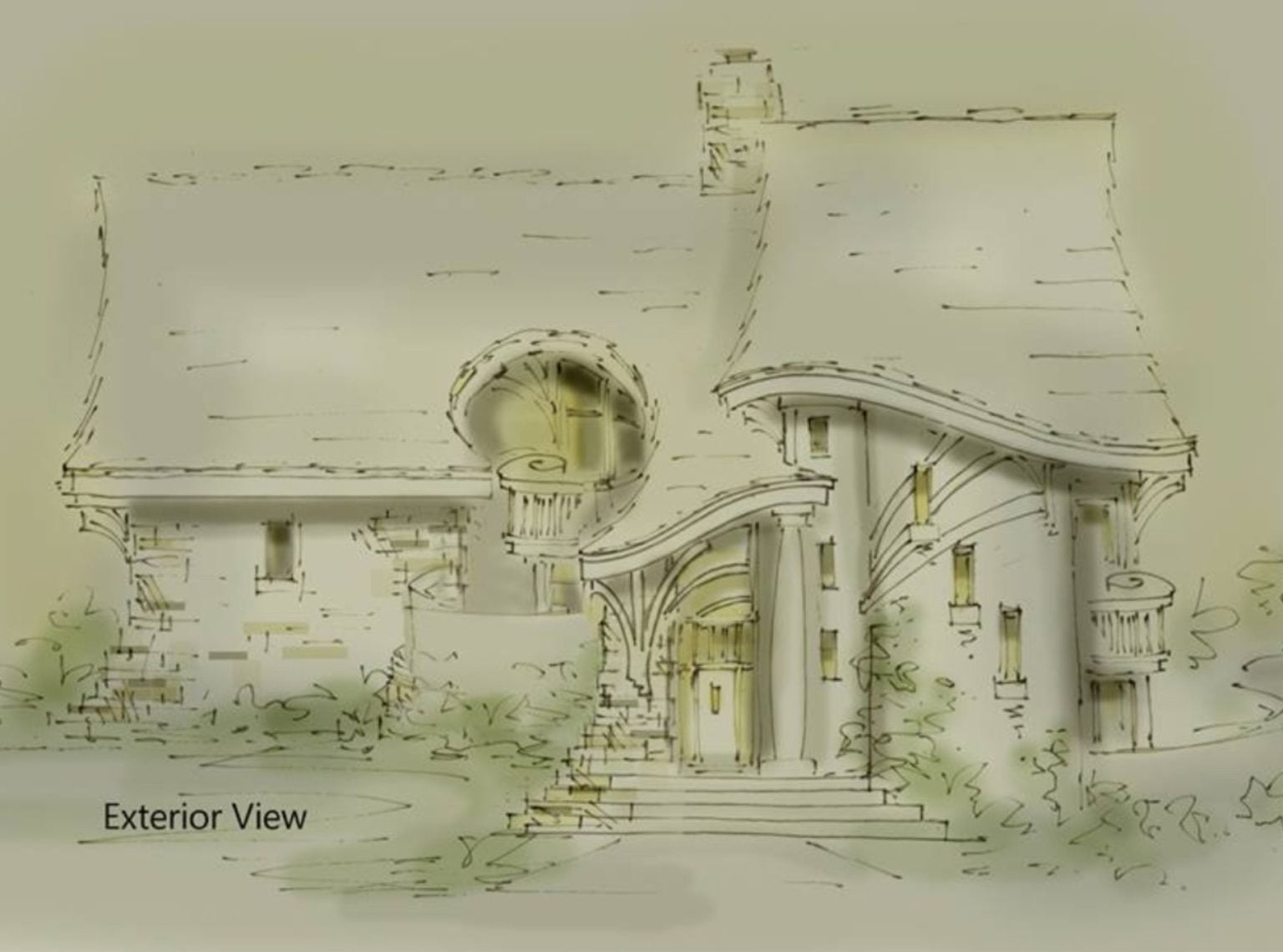 Fairy tale house plan, Unique house plans exclusive collection