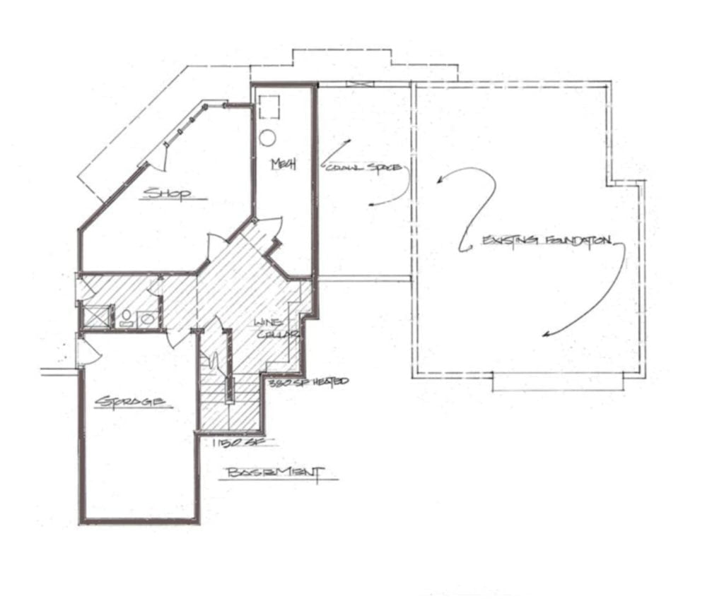 U Shaped House Plan - Unique House Plans