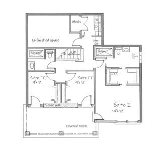 Simple House Plan - Unique House Plans