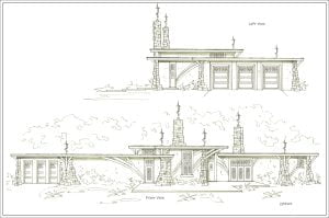 Curved House Plan - Unique House Plans