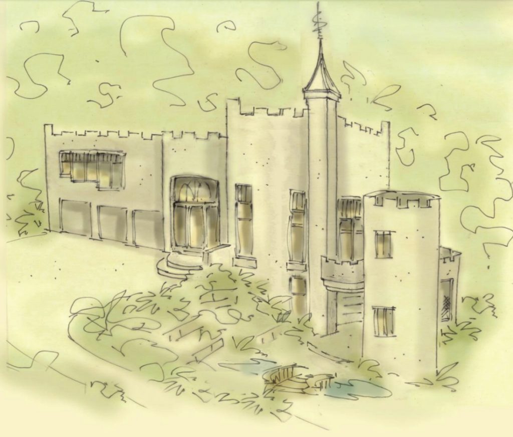 Small Castle Home Plan - Unique House Plans