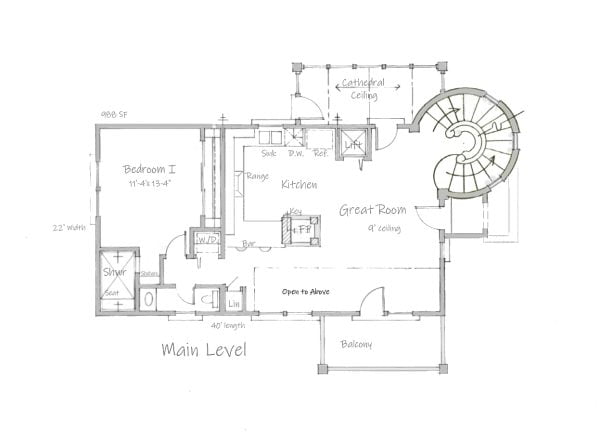 Castle Home Plan B - Unique House Plans