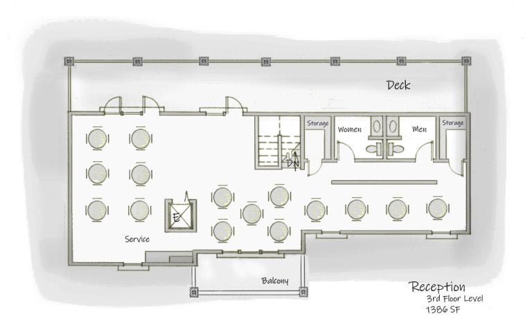 Club House Plan - Unique House Plans