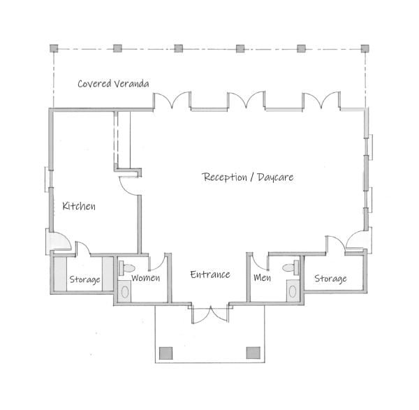 Club House Design - Unique House Plans