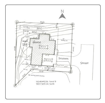 Plot Plan - Unique House Plans